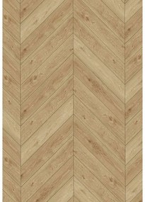 Mexen Anniston vinylové panely francouzský vzor rybina 650 x 127 mm SPC 6,5 mm, podklad IPEX 1,5 mm, 4 V-drážka, Dub - F1283
