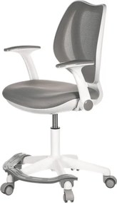 Dětská otočná židle šedá KA-C806 GREY