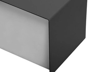 Nordic Design Nástěnné světlo Baron, černá