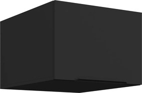ARIA cc | horní skříňka 50 NAGU-36 1F výklopná | 50 cm | HLUBOKÁ | ANTI FINGERPRINT povrch | černá