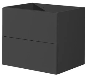 Mereo Mereo, Aira, koupelnová skříňka 61 cm, bílá, dub, šedá, CN750S