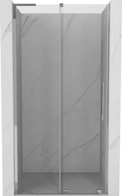 Mexen Velar L, posuvné sprchové dveře do otvoru 110 cm, 8mm čiré sklo, chromová, 871-110-003-01-01