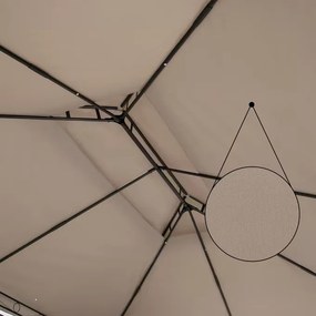 Deuba Zahradní altán Topas 4x3 m - taupe