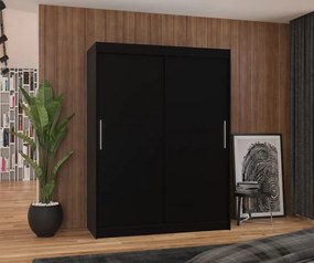 Šatní skříň s posuvnými dveřmi Collin - 150 cm Barva: dub Sonoma