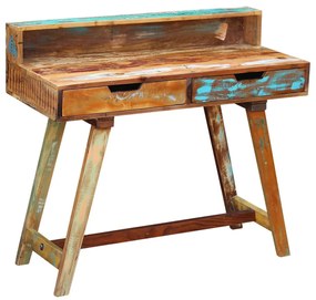 Psací stůl masivní recyklované dřevo,  243270