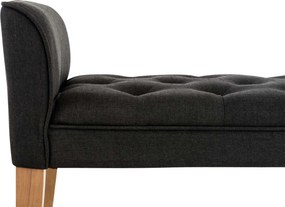 Chaiselongue Cleopatra, světlý antik – tmavě šedá