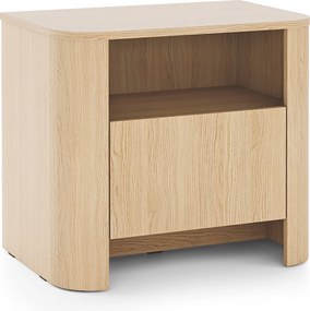 PCo Noční stolek BURGOS S52, 58 cm Dub Vicenza