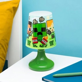 Stolní lampa Minecraft Vícebarevná