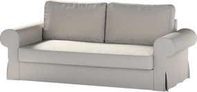 Potah na pohovku IKEA Backabro,  3-místná, rozkládací barva šedá látka pletený vzor
