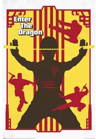 Postershop Plakát - Wb100 Art Of The 100Th (Enter The Dragon)