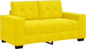 Set pohovek 3 ks Žlutá samet 3324645