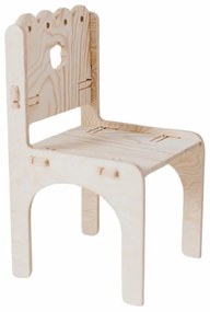 Myminihome Židle EMMA ze dřeva do dětského pokoje Zvolte barvu: Modrá
