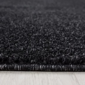 Ayyildiz, Kusový koberec Ata 7000 anthracite, 60x100, šedá, obývací pokoj