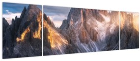 Obraz - Horské panorama (170x50 cm)