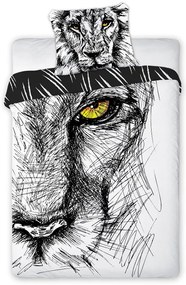 Bavlněné ložní prádlo 160x200 Lion 3038 youth Faro