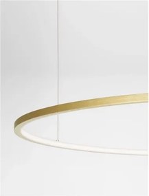 Závěsné LED svítidlo NOVA LUCE TARQUIN 59W 3000K 9345610 stmívatelné Triac
