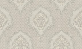 Luxusní stříbrno-krémová zámecká vliesová tapeta na zeď, GF62038, Gianfranco Ferre´Home N.3, Emiliana Parati