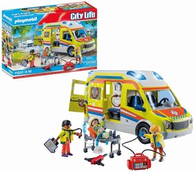 Stavebnice playmobil 71202 sanitka se zvukem a světlem