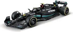 Bburago RACE Formule F1 s figurkou jezdce - Mercedes-AMG W14 E Perform