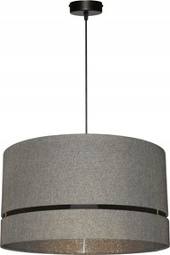 Závěsná stropní lampa Zwis Lustr Abażur 40/22 cm E27 Staré Zlato Prato