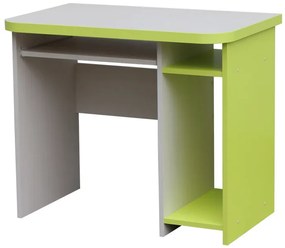 Počítačový stůl DALE olše cez - creme zelená