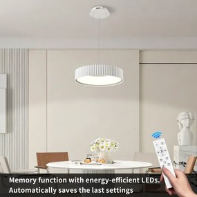 BRILAGI - LED Stmívatelný lustr FALCON MODERN LED/30W/230V pr. 40 cm bílá + DO