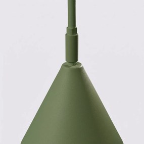 Sollux Lighting Stojací lampa NOX olivově zelená