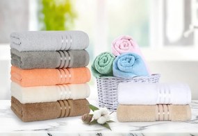 Bellatex Froté ručník a osuška kolekce Linie Šedá 50x100 cm
