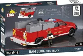 COBI 24612 Dodge RAM 3500 hasičský vůz / Stavebnice / 358 dílů / od 6