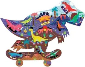 Mudpuppy Puzzle Jurský skatepark / 75 dílů / od 7 let