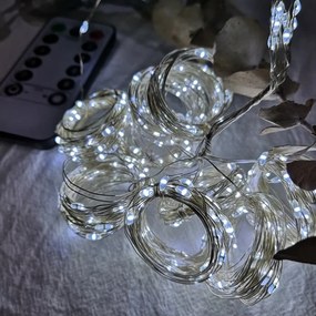 Světelný LED řetěz Linde 300 diod teplá bílá