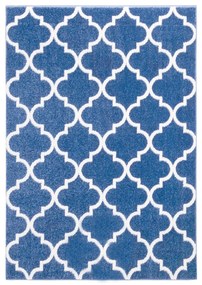 Family F.  Koberec kusový marocký jetel nebesky modrý různé rozměry Rozměr: 160x220cm