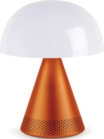 Led lampa Mina Audio s bluetooth reproduktorem L oranžová