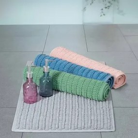 Spirella ADA koupelnová předložka modrá / bavlna / protiskluzová / 50