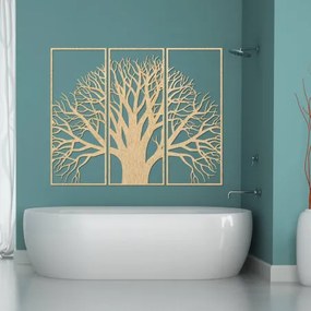 Třídílný Strom života – Dřevěná dekorace plná harmonie I SENTOP PR0190 3 pieces