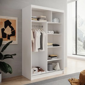 ADRK Furniture Posuvná skříň Lizi 120 ADRK-SW-LIZ-120-WW