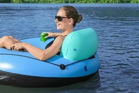 Bestway Nafukovací křeslo na vodu Whitecup - průměr 106cm modrý