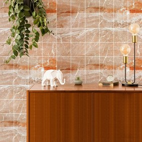 Sada samolepek na kachličky 24 ks 15x15 cm Marble Tiles Torino – Ambiance