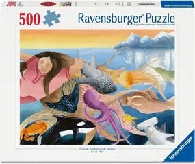 RAVENSBURGER Puzzle Matka moře / 500 dílků