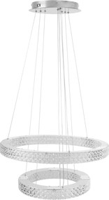 Toolight Toolight, LED stropní svítidlo 60cm, 64W, 4000K, 5000lm, MS007-CP, chromová, OSW-09617