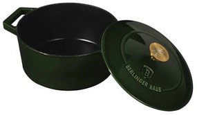 BERLINGERHAUS Pekáč s poklicí litinový 20 cm Emerald Collection BH-6517