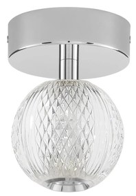 LED stropní svítidlo Brillante chrom