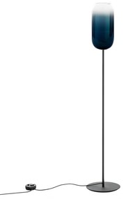 Artemide Gople stojací lampa, modrá/černá