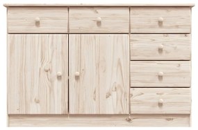 Příborník ALTA 112 x 35 x 73 cm masivní borové dřevo - Default Title