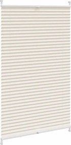 Plisované žaluzie / rolety Plisse 70 x 125 cm - krémové 240630