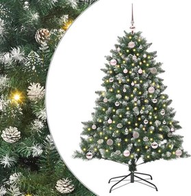 Umělý vánoční stromeček Zelená 150 cm PVC, plast a ocel 3395223