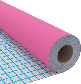 Samolepící tapeta na nábytek růžová vysoký lesk 500 x 90 cm PVC 326146