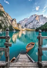 Clementoni PUZZLE Jezero Braies / 500 dílků / od 10 let