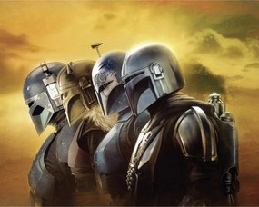 Komar Plakát Star Wars The Mandalorian Line Up 40 x 50 cm