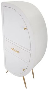 Designová komoda Raghnall 60 cm bílá